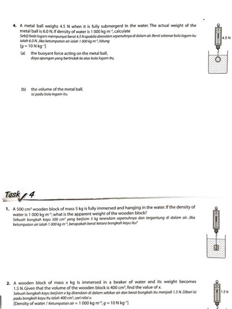 exercise archimedes principle pdf