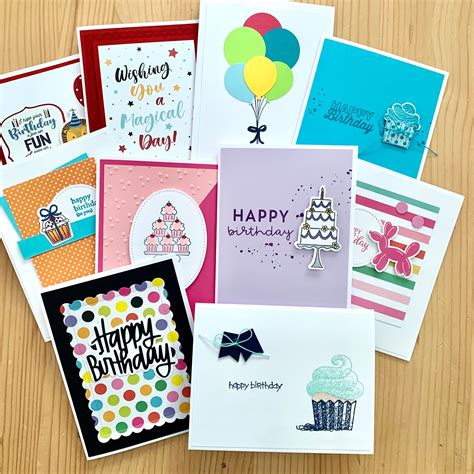 Handmade Birthday Greeting Card Ideas