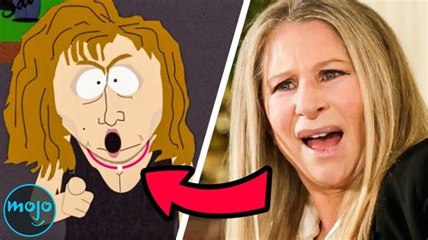 Top 30 Celebrity Reactions To South Park Parodies Youtube