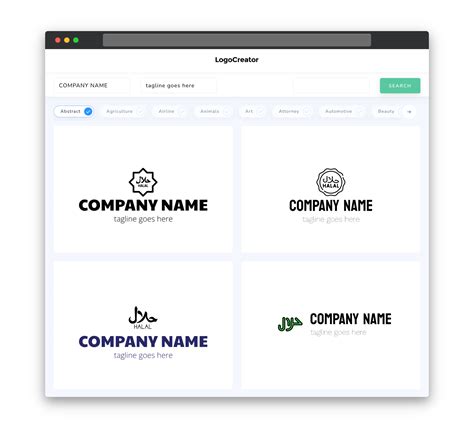 Halal Logo Design Create Your Own Halal Logos