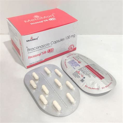 Itraconazole Capsules 130mg Treatment Anti Fungal At ₹ 2160box In Panchkula