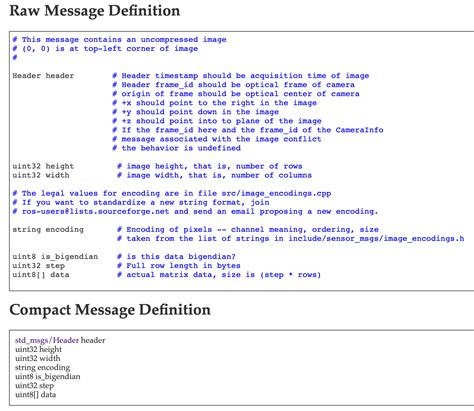 [rclpy] sensor msgs image msg