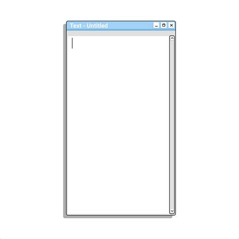 Old Notes Application For Computer In Blue Color 49662613 Vector Art At Vecteezy