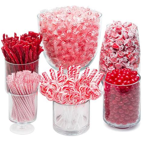 Red Candy Bar Table Assortment Bestcandyshop