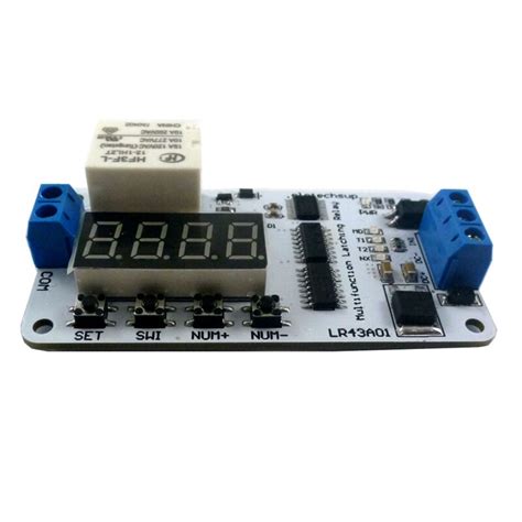 Dc 12v Magnetic Latching Delay Switch Module For U Grandado