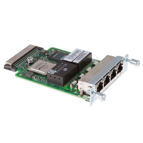 Vwic3 4mft T1 E1 Cisco Multiflex Network Module Trunk Wan Interface Card New Bulk Pack Allhdd
