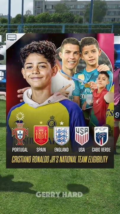 Cristiano Ronaldo Jrs National Team Eligibility 👀🐐 Football Shorts