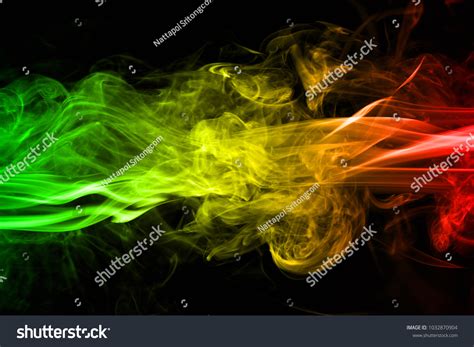 Rastafarian Colors Smoke