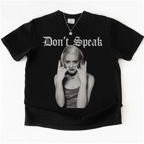 Gwen Stefani Dont Speak Comfort Colors Unisex T Shirt No Doubt Tour