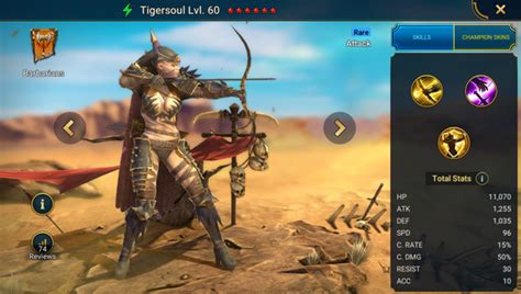 Tigersoul Raid Shadow Legends Wiki Fandom