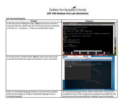 Cyb 240 Module Five Lab Worksheet Cby 240 Module Five Lab Worksheet