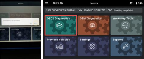7111 Using The Tablet Without Vci Cable Attached Innova Electronics