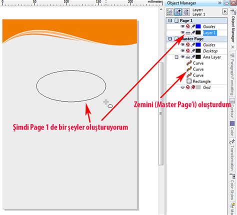 master layer açtığımda niye sayfalarda yeni layer da açmak zorundayım