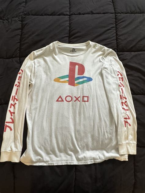 Japanese Brand × Playstation × Streetwear Playstation Japanese Text