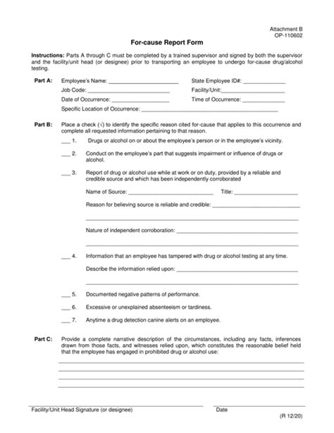 Form Op 110602 Attachment B Fill Out Sign Online And Download Printable Pdf Oklahoma