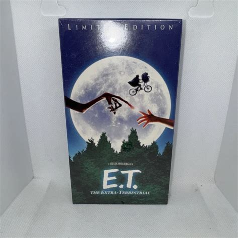 Et The Extra Terrestrial Sealed Vhs Limited Edition Spielberg Intro
