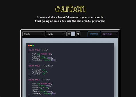 Carbon Create And Share Beautiful Images Of Your Source Code AlternativeTo