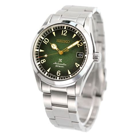 Seiko Prospex Land Alpinist Spb155j1 24 Jewels Automatic Green Dial Men