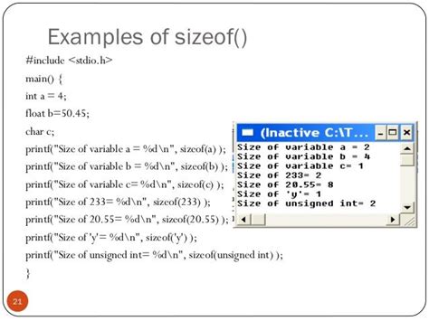 6 operators in c