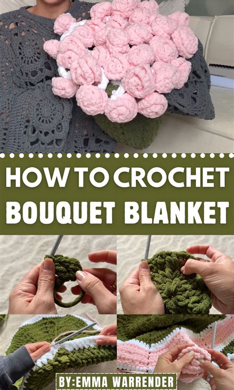 Elegant Crochet Bouquet Blanket Pattern To Refresh Any Space Yours