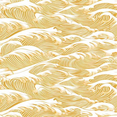 Premium Photo Luminous Waves Seamless Digital Paper Background