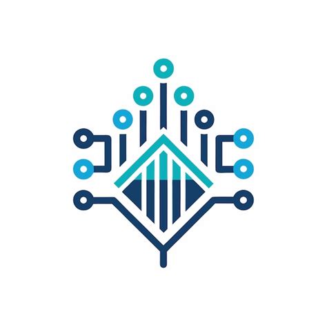 Creative And Elegant Minimalistic Logo Design Vector For Technology And