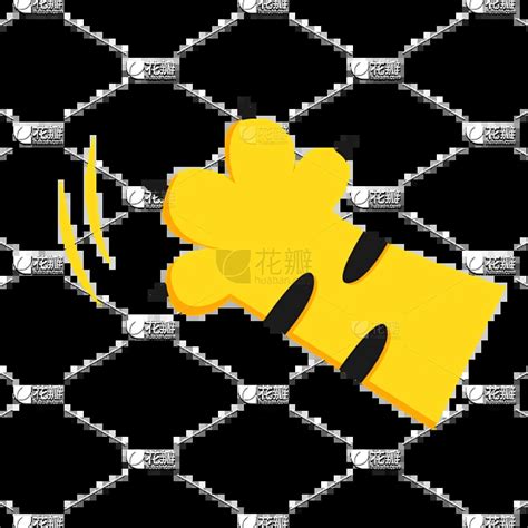 卡通感文体娱乐爪子元素 素材 花瓣网