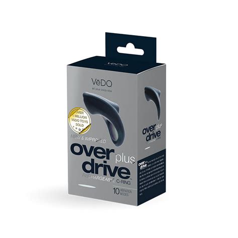 Vedo Overdrive Plus Vibrating C Ring Lovers