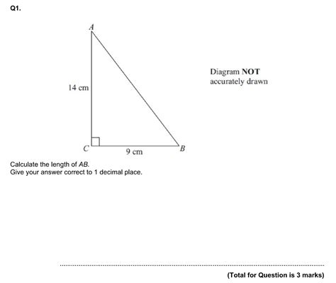 topic pythagoras theorem mr wright igcse maths