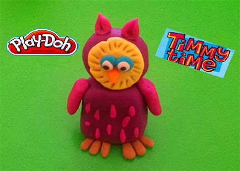 Timmy Time Otus How To Make Otus With Play Doh Youtube