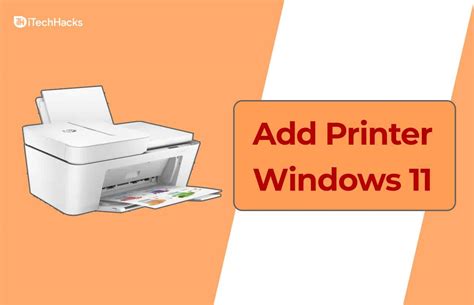 How To Add A Wireless Printer To Windows PC