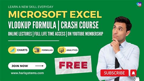 Excel For Beginners Master The Basics Of Spreadsheets And Data Analysis Ms Excel Vlookup In