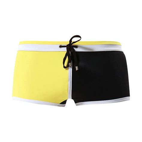 Celivon Mens Swimming Trunks Flat Corner Beach Resort Water Park