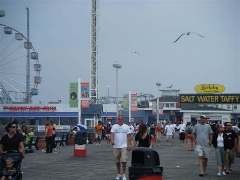 Seaside Boardwalk New Jersey Seaside Heights Seaside Park Jersey Shore