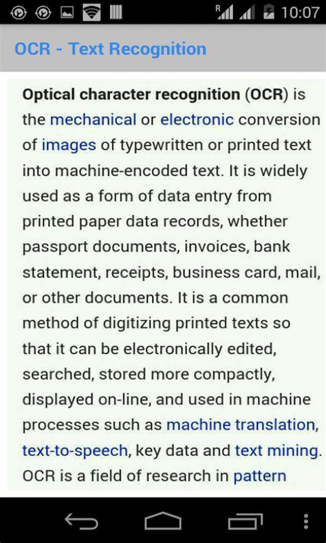 OCR Text Recognition Amazon Co Uk Appstore For Android