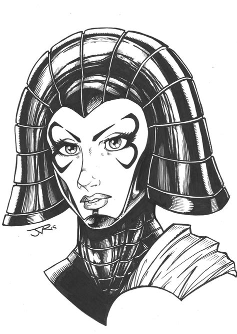 Lilandra Bust By Revolvercomics On Deviantart