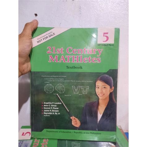 21st Century Mathletes Textbook Grade 5 Preloved Used Shopee Philippines