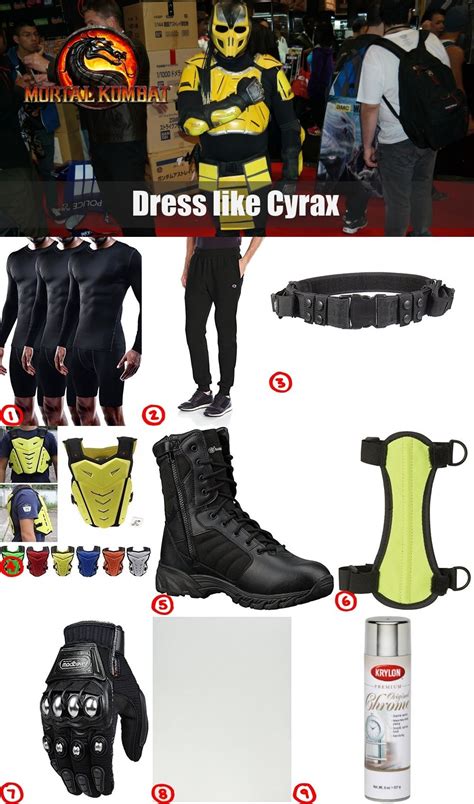 Cyrax Mortal Kombat Cosplay Artofit