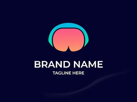 Premium Vector Modern Abstract Business Bread Shape Gradient Logo Design