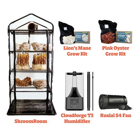 Mushroom Grow Tent Starter Kit Automated Mushroom Grow Kit Redwood