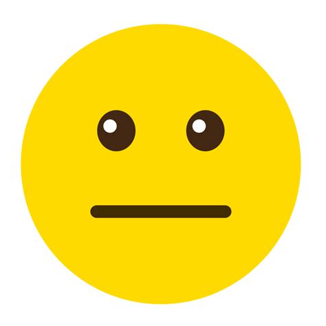 Indifference Face Emoji Png File 9931818 Png