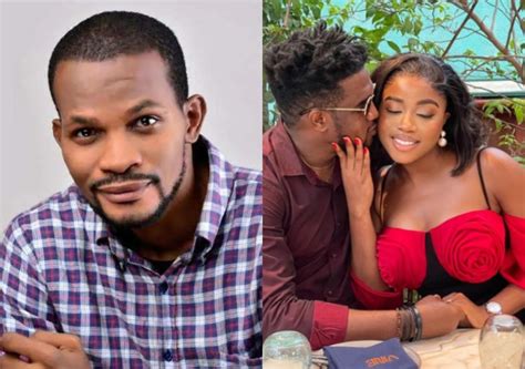 Uche Maduagwu Calls Out Veekee James Kneeling Before Her Husband Gistlover