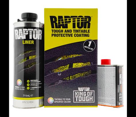 Raptor Liner Bedliner Verf Aankleurbaar 1 Liter Set Kopen Crop