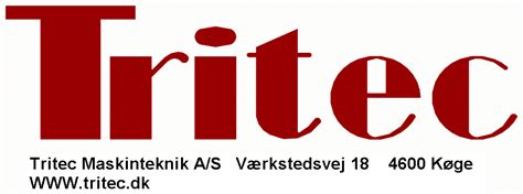 Tritec Logo Med Tekst Bygningen