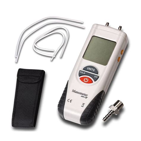 Ht 1890 Digital Pressure Gauge Barometer Differential Pressure Gauge