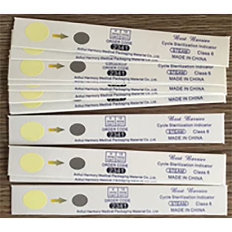 Steam Sterilization Indicator Strip Ristea Dental