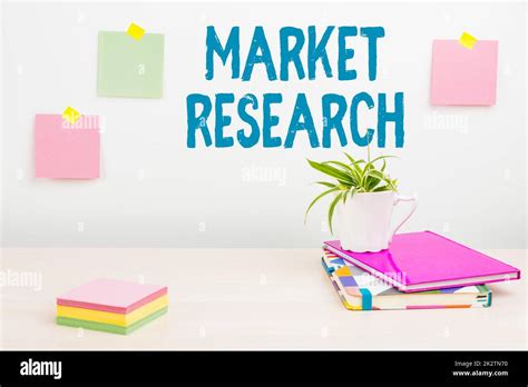 Writing Displaying Text Market Research Word Written On The Acttion Of