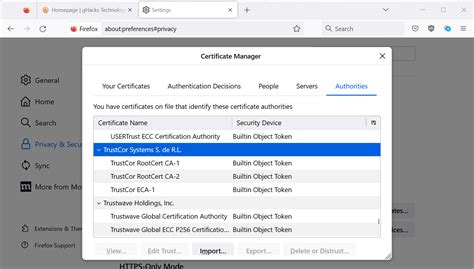 Certmgrmsc Or Certificate Manager In Windows 10 It Is Not Possible To