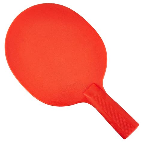 Plastic Table Tennis Paddle Red