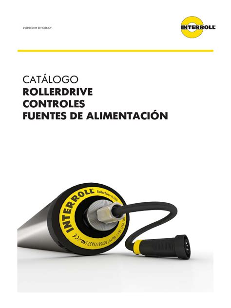 Interroll Dc Platform Es Pdf Transporte Fuente De Alimentación